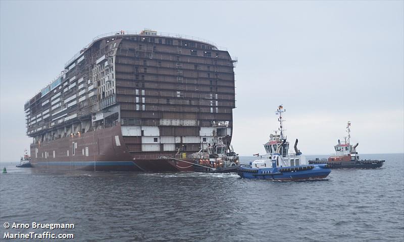 Κρουαζιερόπλοιο Global Dream II: Παρθενικό ταξίδι στο… διαλυτήριο ...