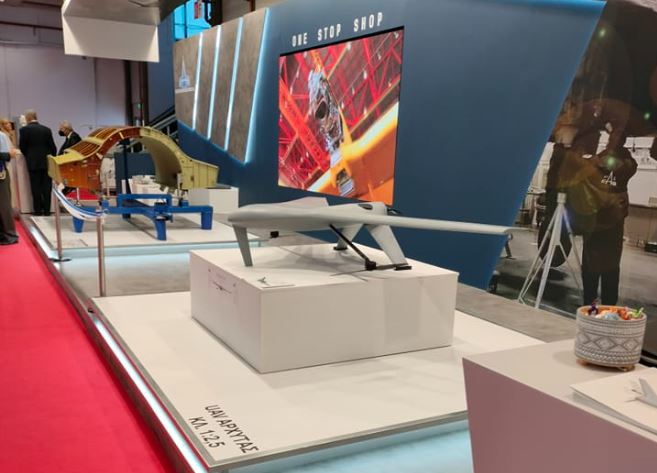 Scale model of the first Greek drone "Archytas" at TIF - Οικονομικός ...