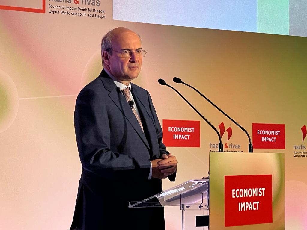 Συνέδριο Economist - Χατζηδάκης: Οι 6 άξονες της οικονομικής πολιτικής ...